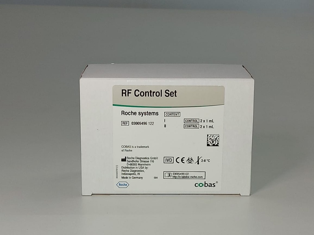 ROCHE COBAS CONTROL SET RF (4x1ml) | Aldeal Lab-Tech Limited